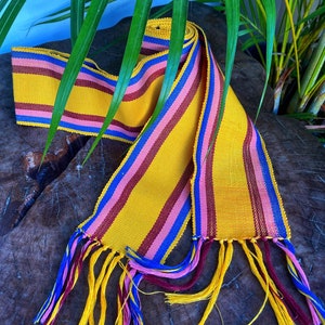 Cordillera Philippines Tapis Kalinga Bontoc Belt Sash (3 X 98 In) - Etsy