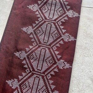 Cotton Woven Inaul Malong - Philippines Ethnic Handwoven Textile Ranun ...