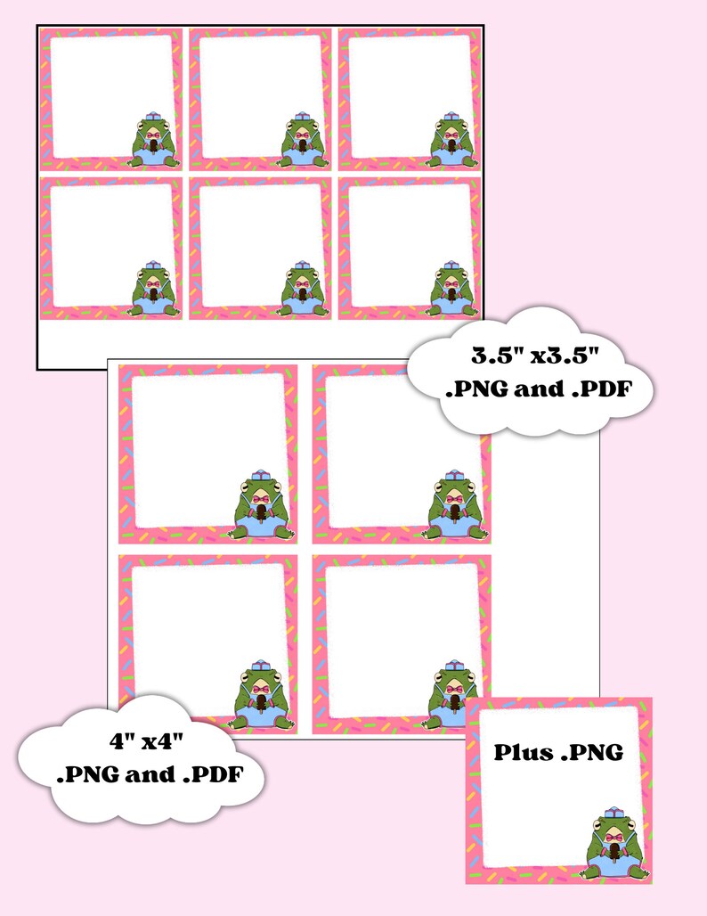 Toady Ice Cream Server Notepad Digital File Only! - Etsy