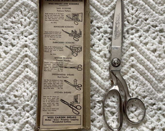 Wiss Vintage Pinking Shears in Original Box - Etsy