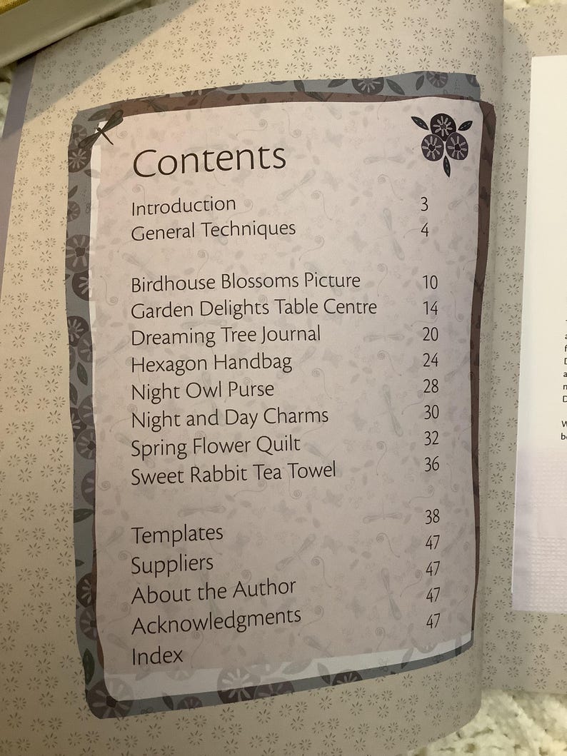 Stitch It for Spring by Lynette Anderson 2013 Quilting/embroidery ...