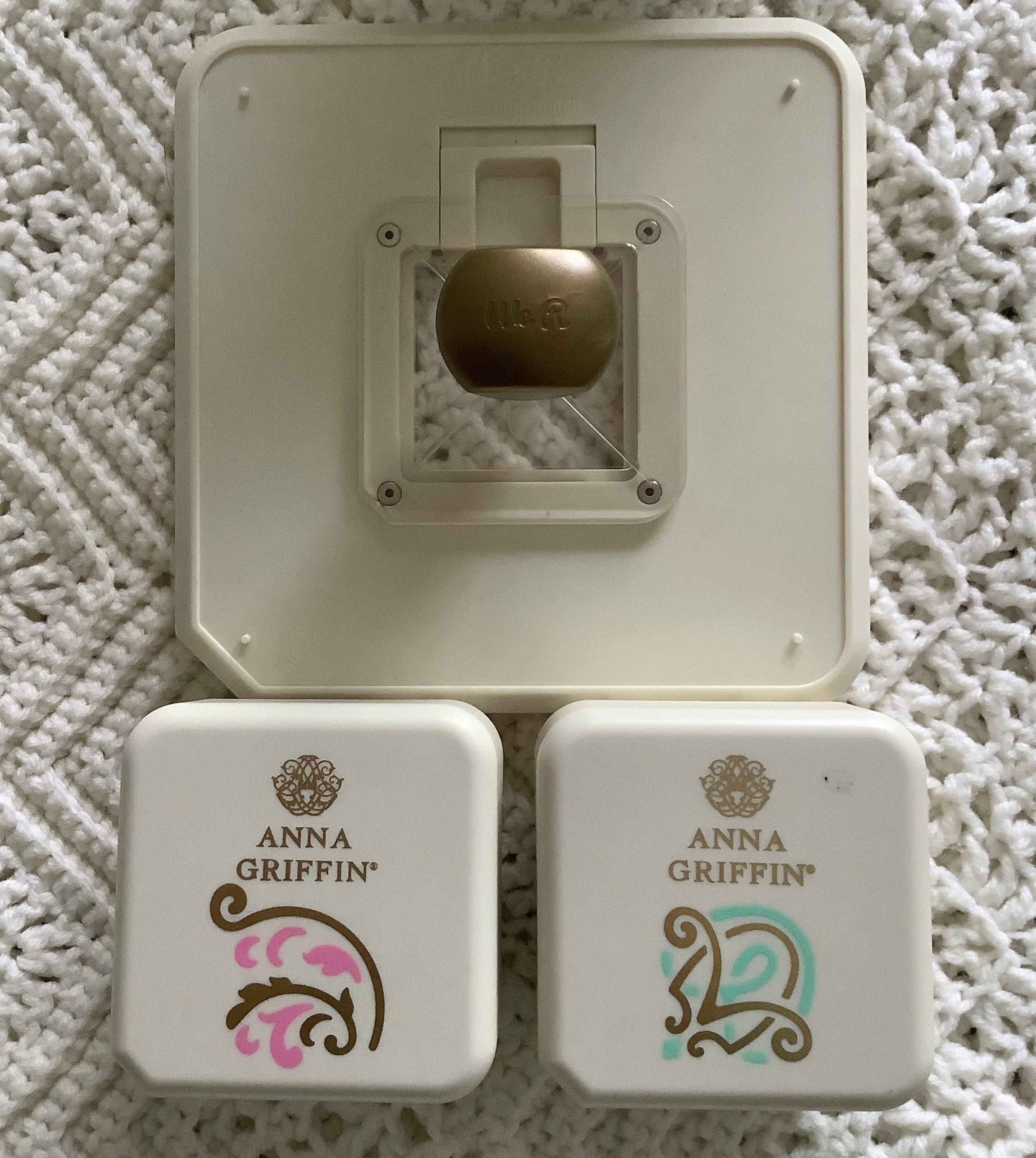 Anna Griffin Platform Punch Set - 2 Punchers, Stamping Platform, Punch ...