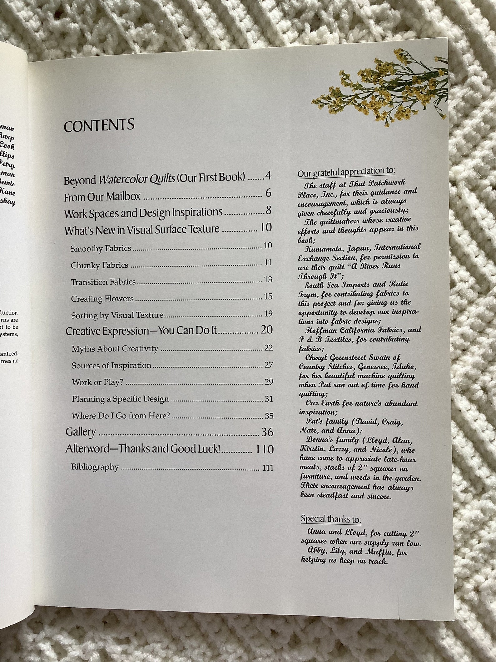 Watercolor Quilts that Patchwork Place Lot of 2 Vintage Quilting Books ...