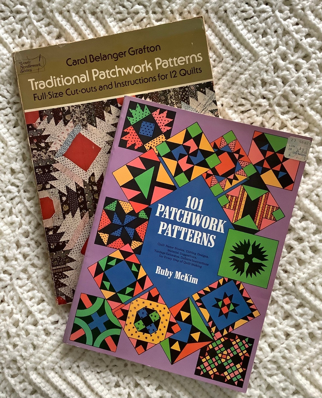 Patchwork Patterns - Lot of 3 Vintage Quilting Books - Etsy