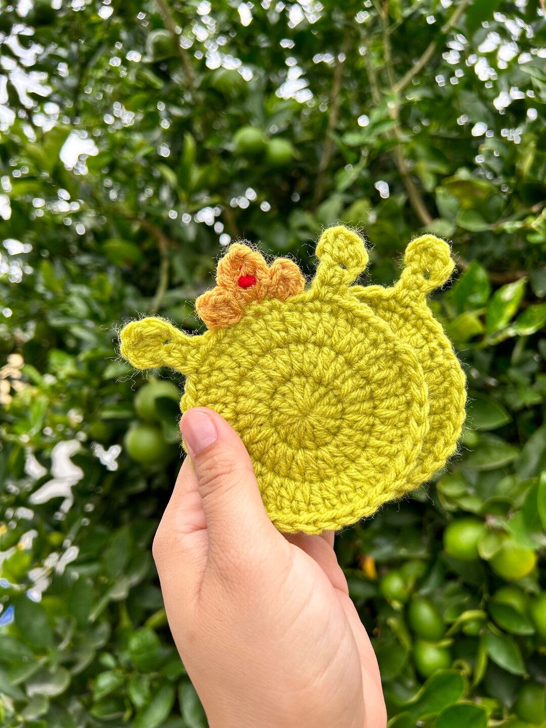 Crochet Shrek Coasters / Shrek Coasters / Shrek - Etsy