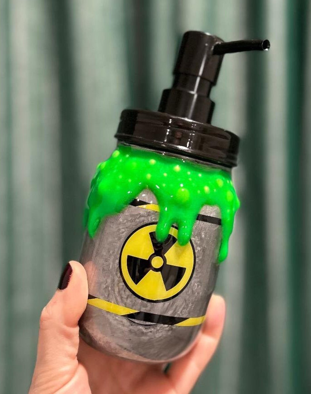 Toxic Waste Soap Dispenser - Etsy