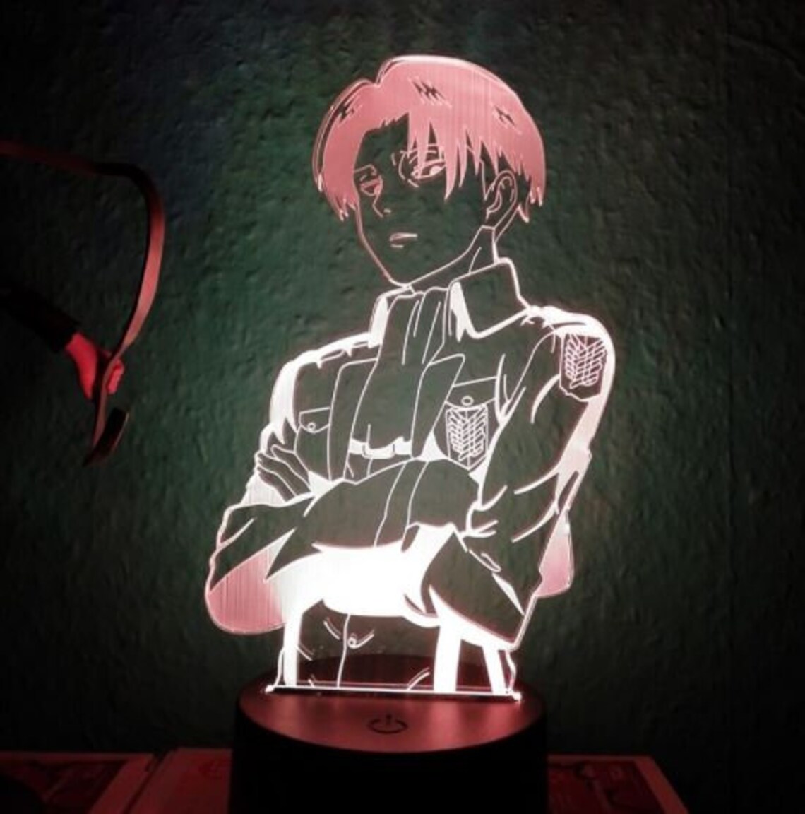 Anime Night Light Anime Decor Custom Anime Led 3D 16 Color | Etsy