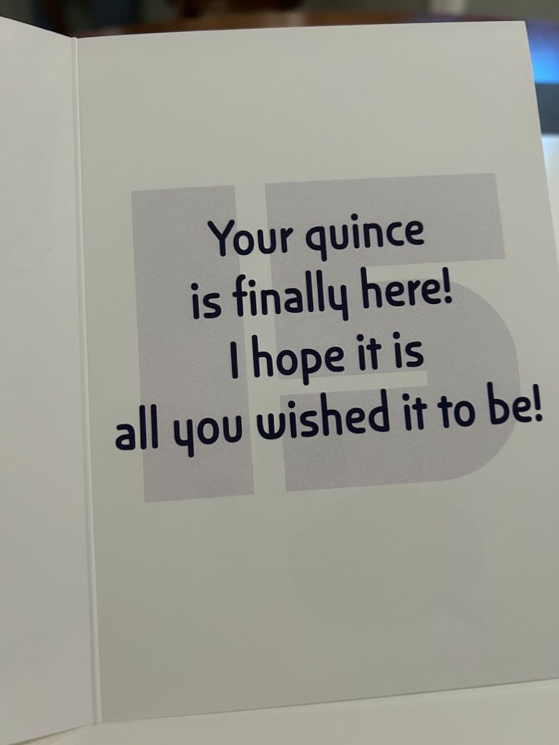 Felicidades Quinceanera Card 5x7 - Etsy