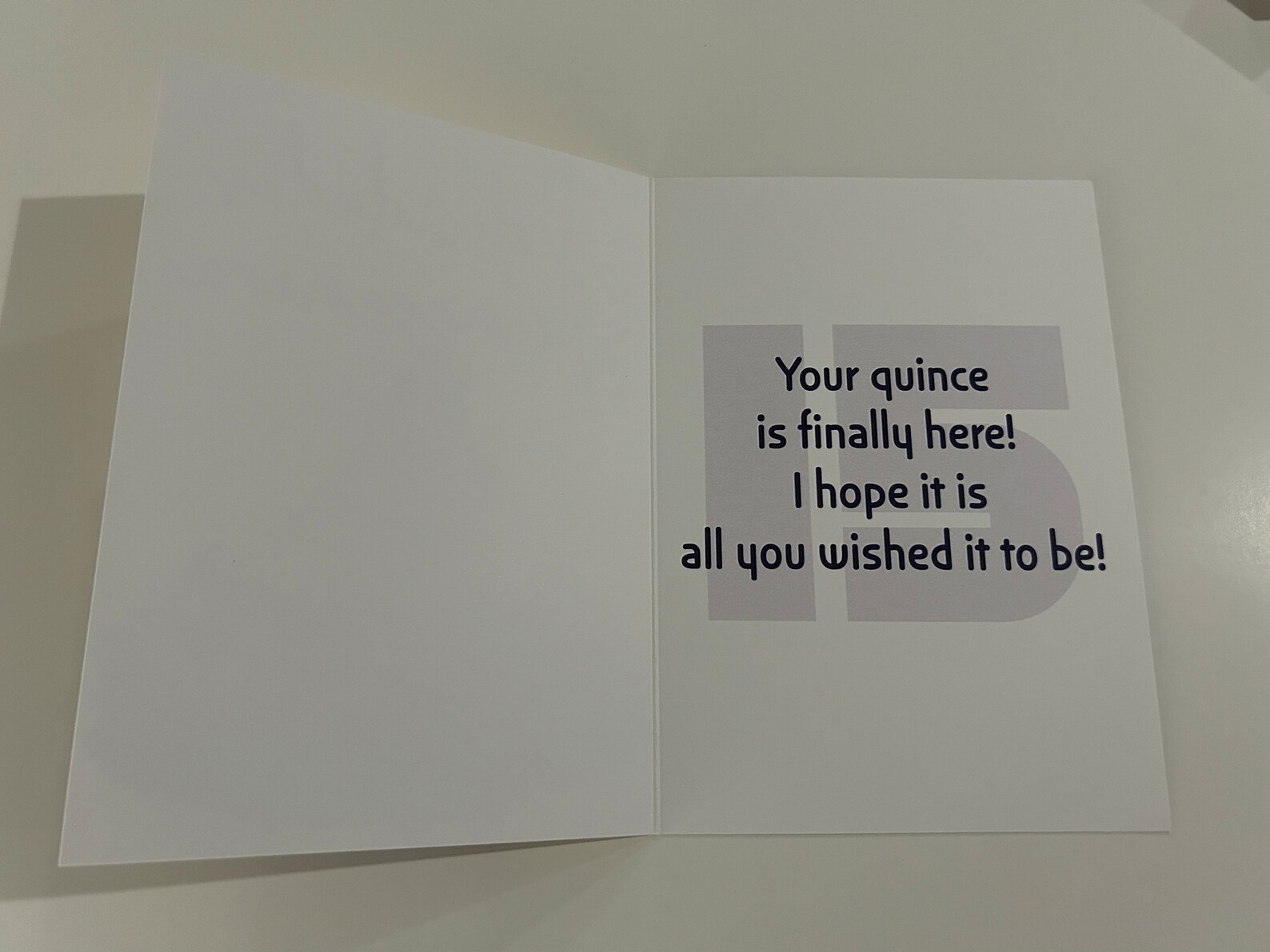 Felicidades Quinceanera Card 5x7 - Etsy