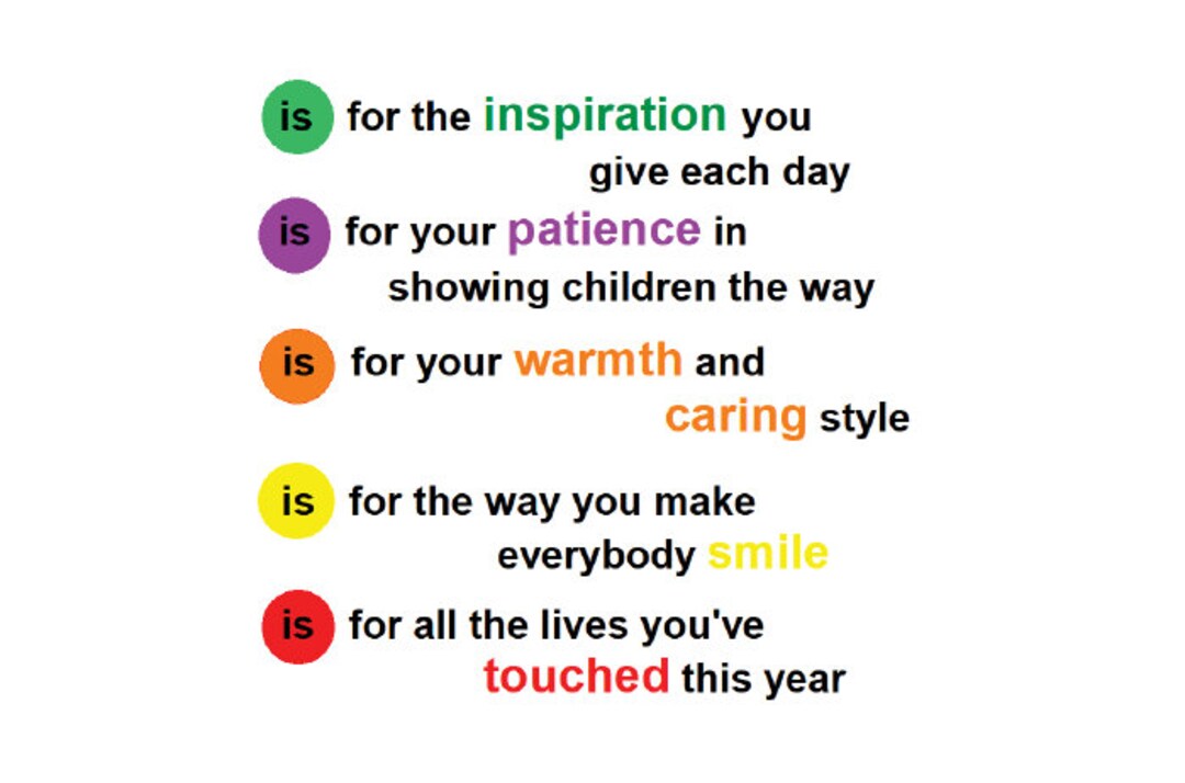 100 Skittle Poem Thank You Labels for Teachers End of Term Novelty ...