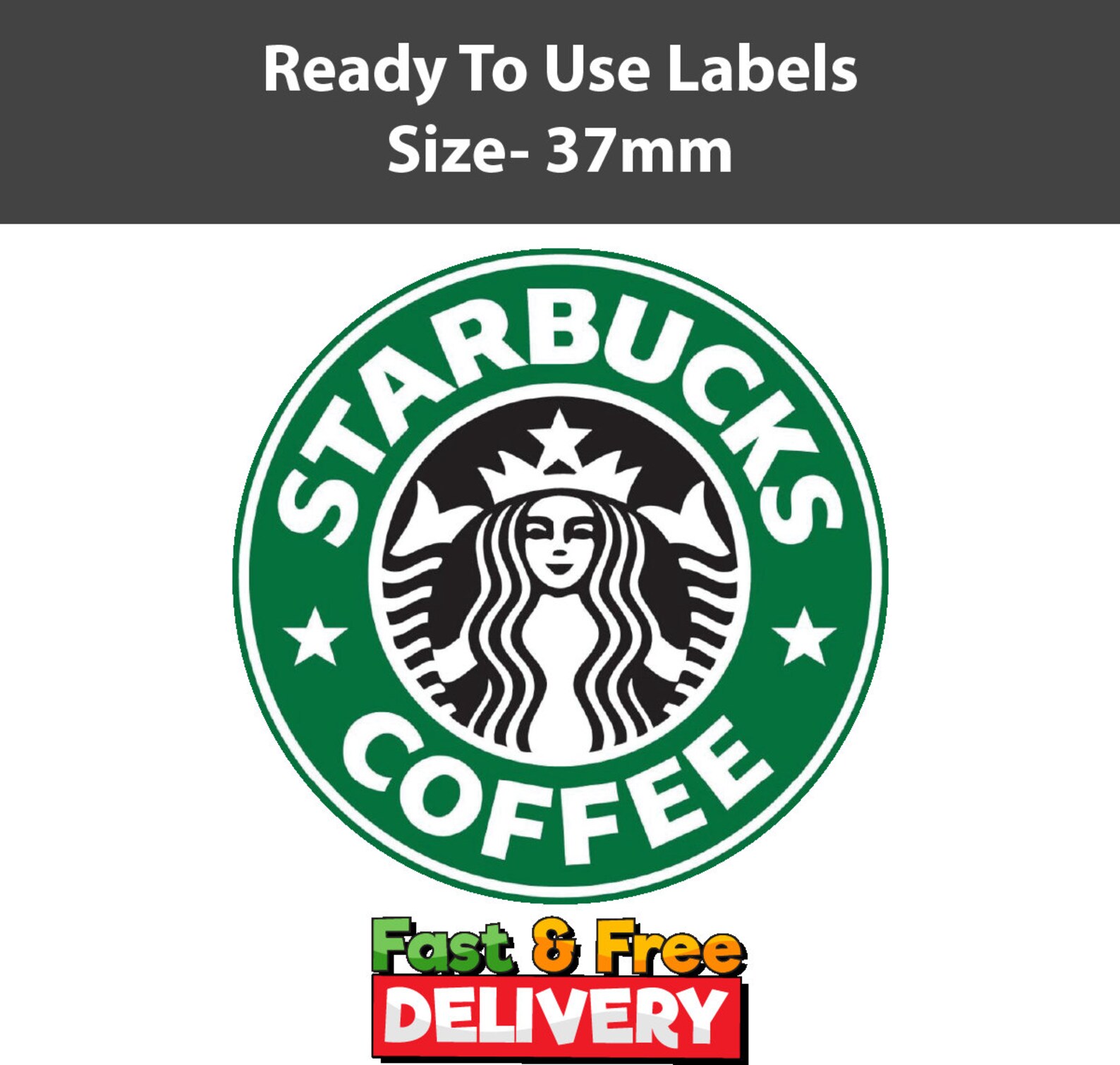 300X Starbucks Stickers Decoration Fun Kids Adults Coffee Café Drink ...