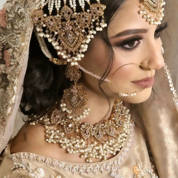 Pakistani Bridal Jewelry Set - Etsy