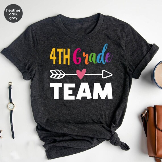 4th Grade Teacher Team Shirt Fourth Grade Teacher Shirt - Etsy