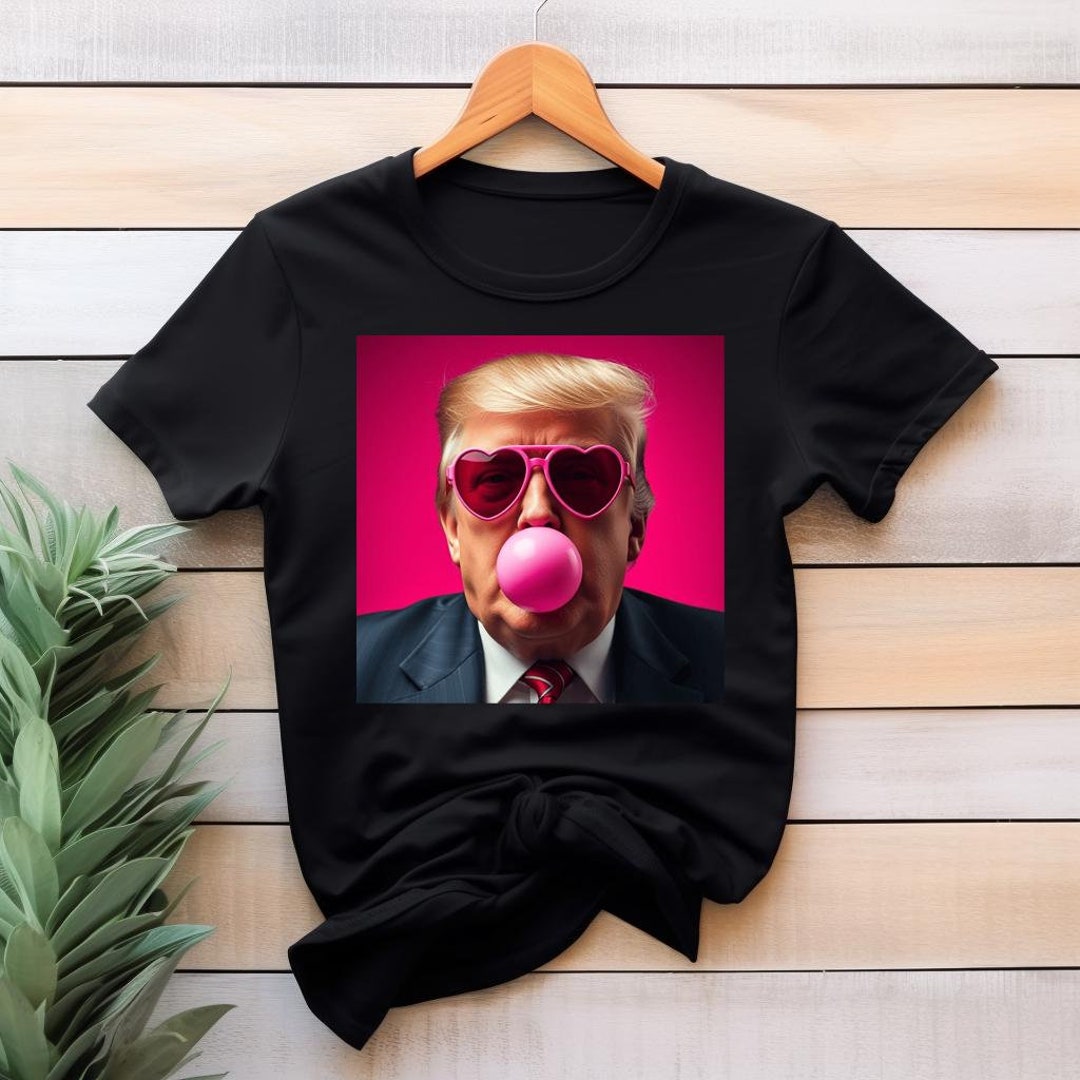Bubble Gum Trump Shirt, Donald Trump 2024 Sweatshirt, Vote for Trump ...
