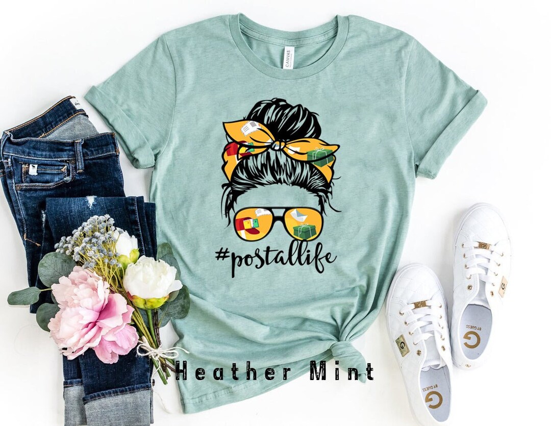 Postal Life Shirt, Postal Carrier Worker Shirts, Postal Worker Shirt ...