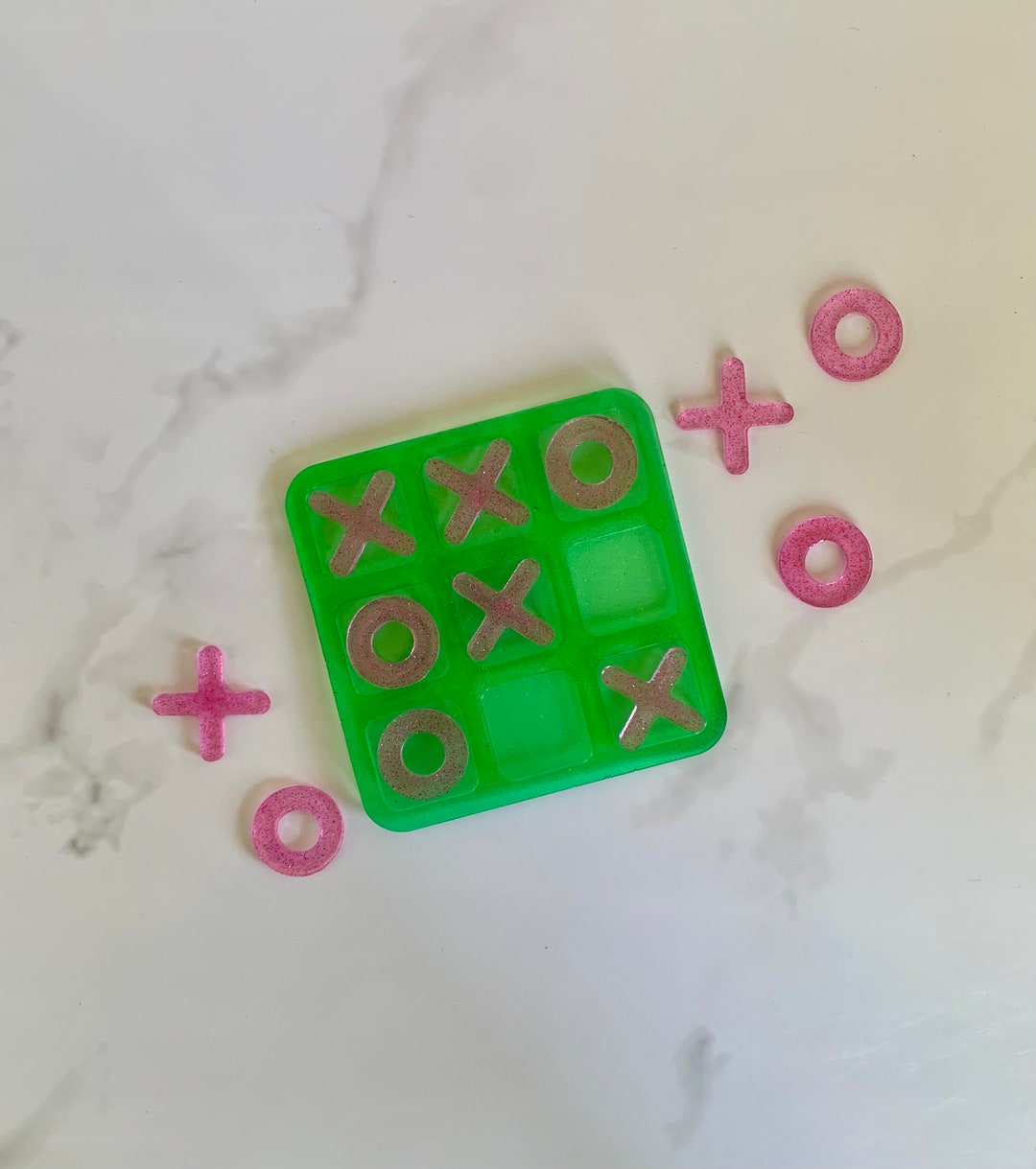 Travel Size Tic-tac-toe Tic-tac-toe Game Travel Games - Etsy