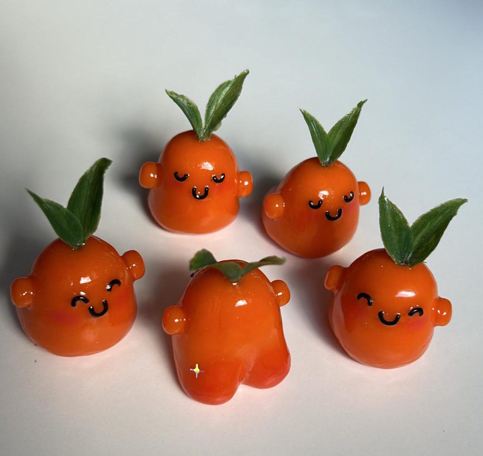 Peace Figurine Blob Desk Buddy Desk Buddy Desk Friend Clay Figurine ...