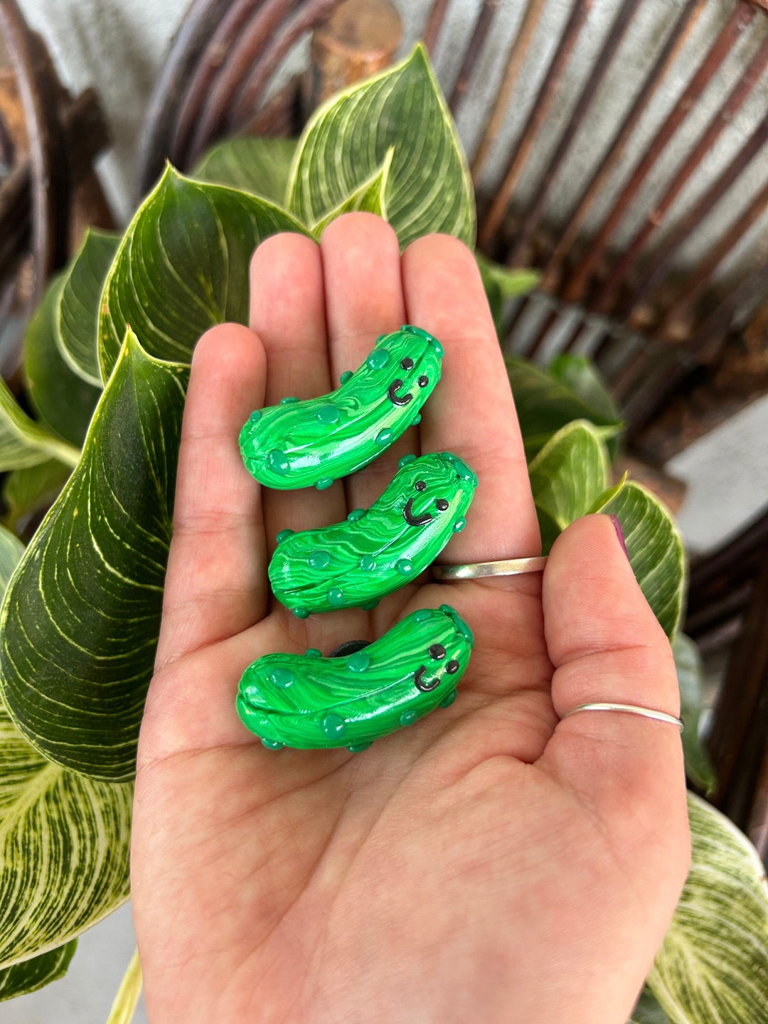 Pickle Magnets Magnets Clay Magnets Food Magnets Fridge Magnets Clay ...