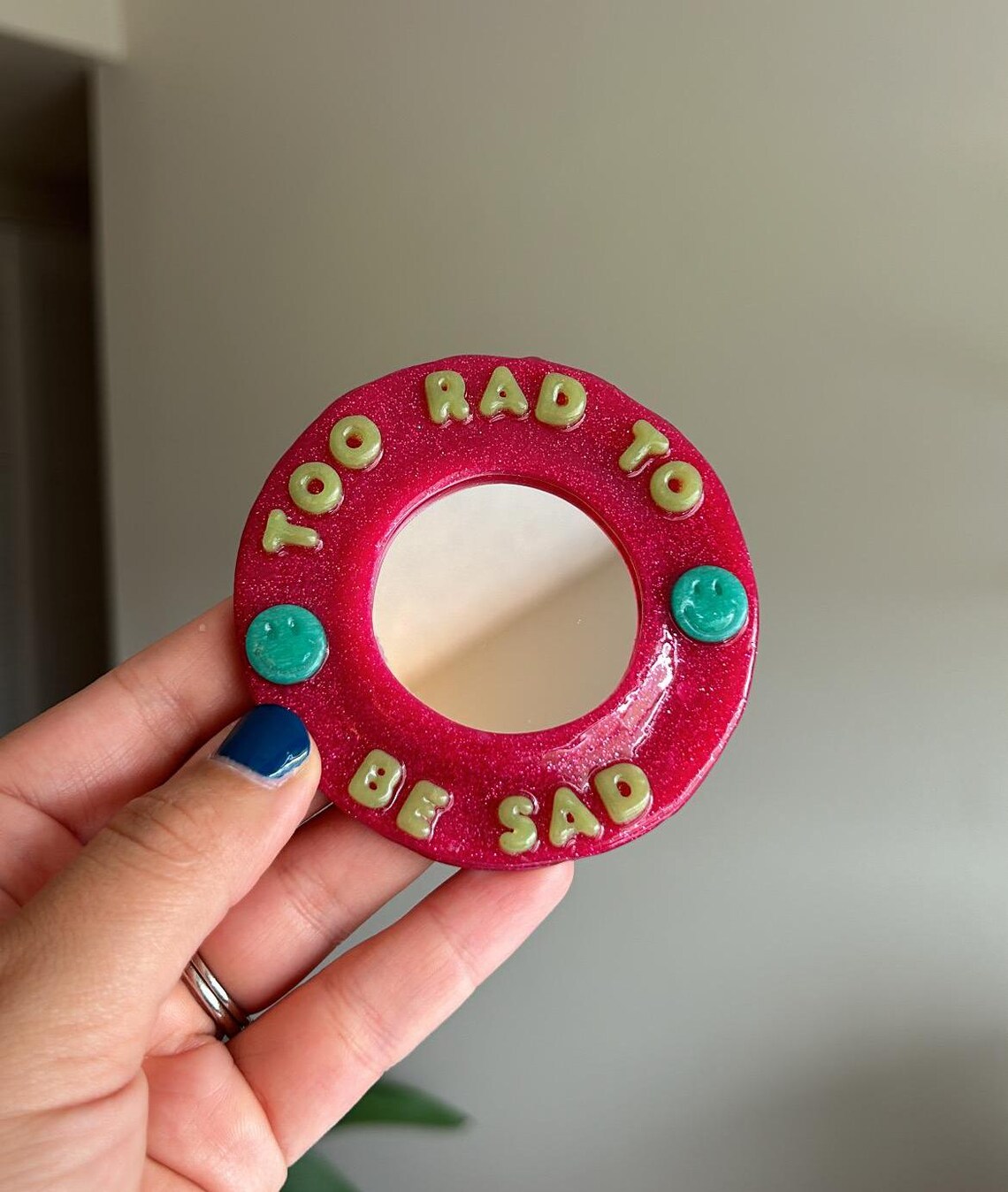 Mini Mirrors | Home Decor | Wall Decor |wall Mirror | Cute Mirror ...