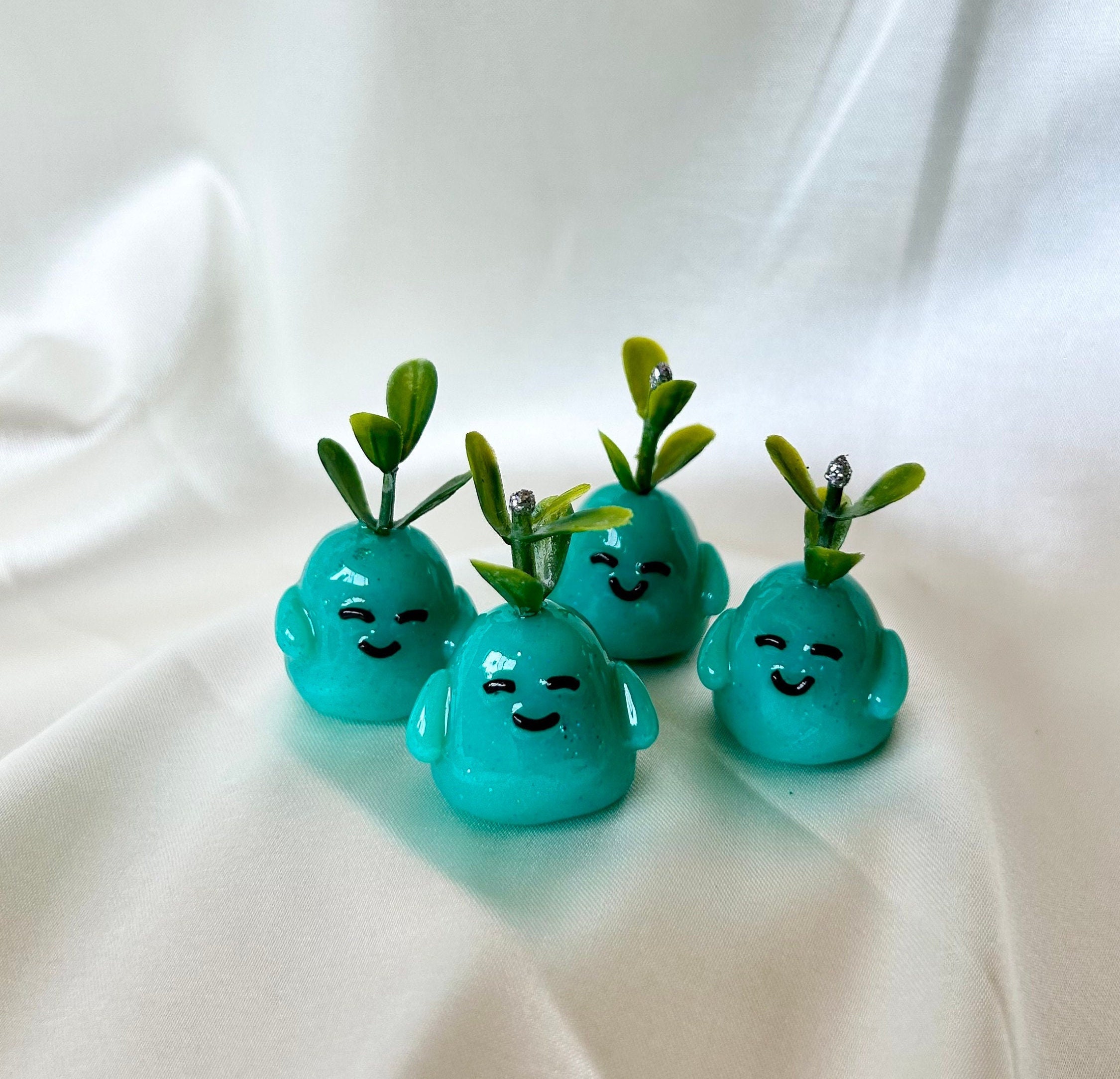 Clay Figurine, Handmade Clay Figurines,cute Clay Buddies, Desk Friends ...