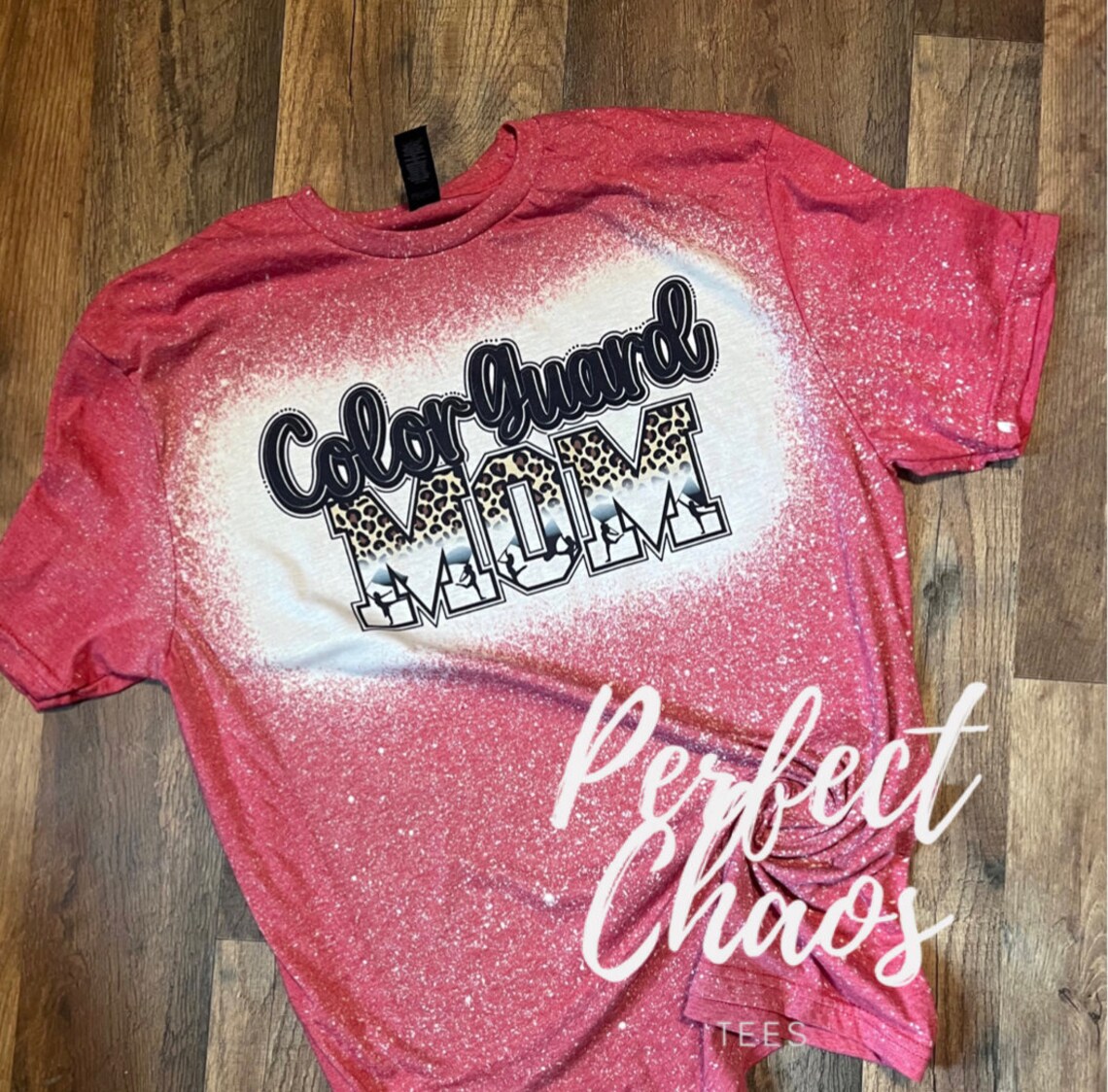 Colorguard Mom Shirt / Bleached T-shirt / Band Mom - Etsy