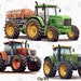 Buy Cute Farmer Chibi Clipart PNG, Farmers Bundle, Farm Life, Farmer ...