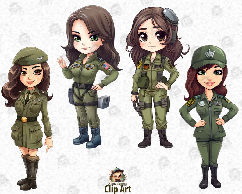 Us Air Force Clipart, Chibi Airforce US Flag, USA Fighter Plane ...
