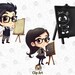 Cute Teacher Chibi Clipart Bundle Teaching Girl and Boy Chibi - Etsy