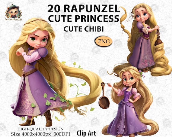 Disney Princess Chibi Rapunzel