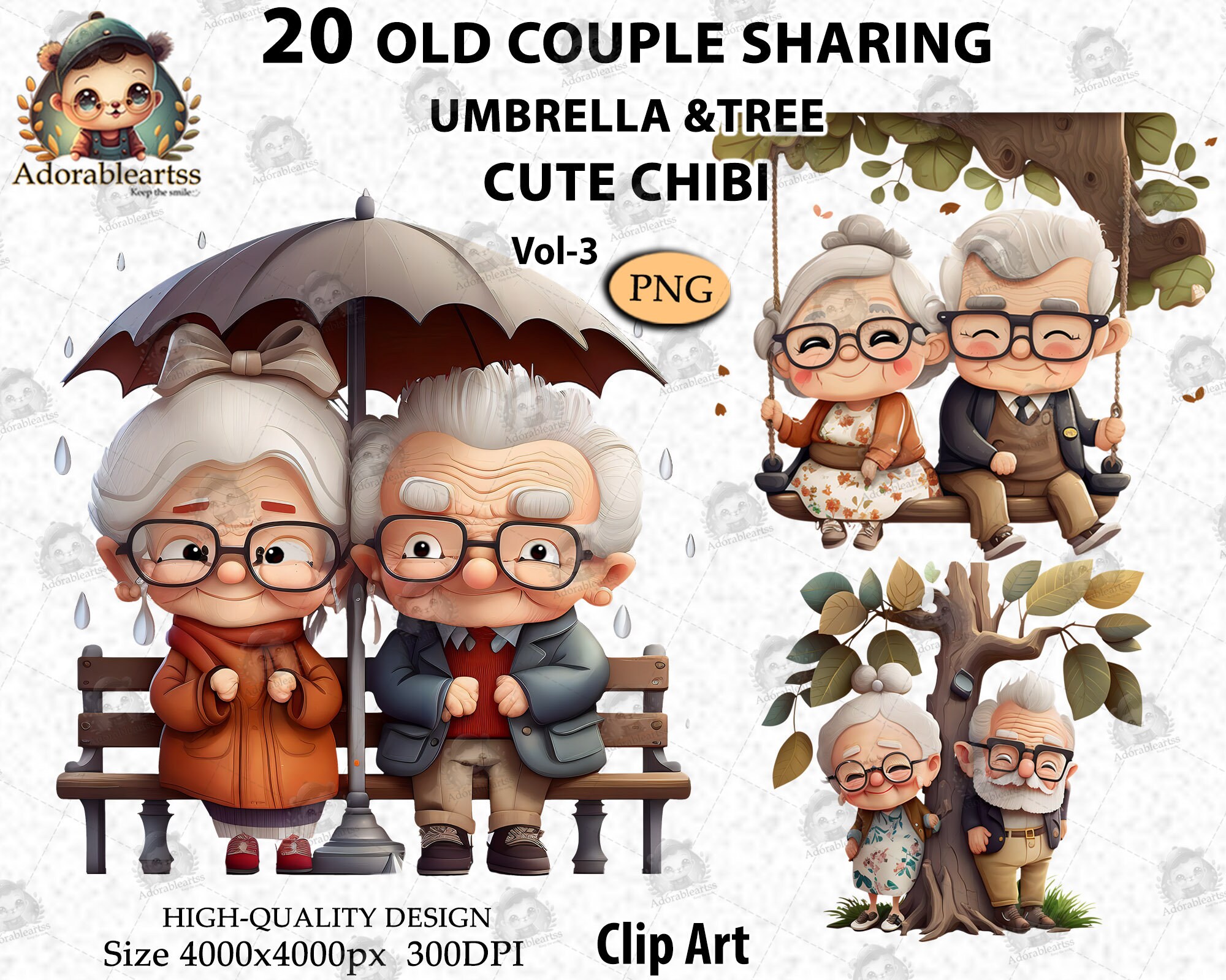 Chibi Template Instagram Couple