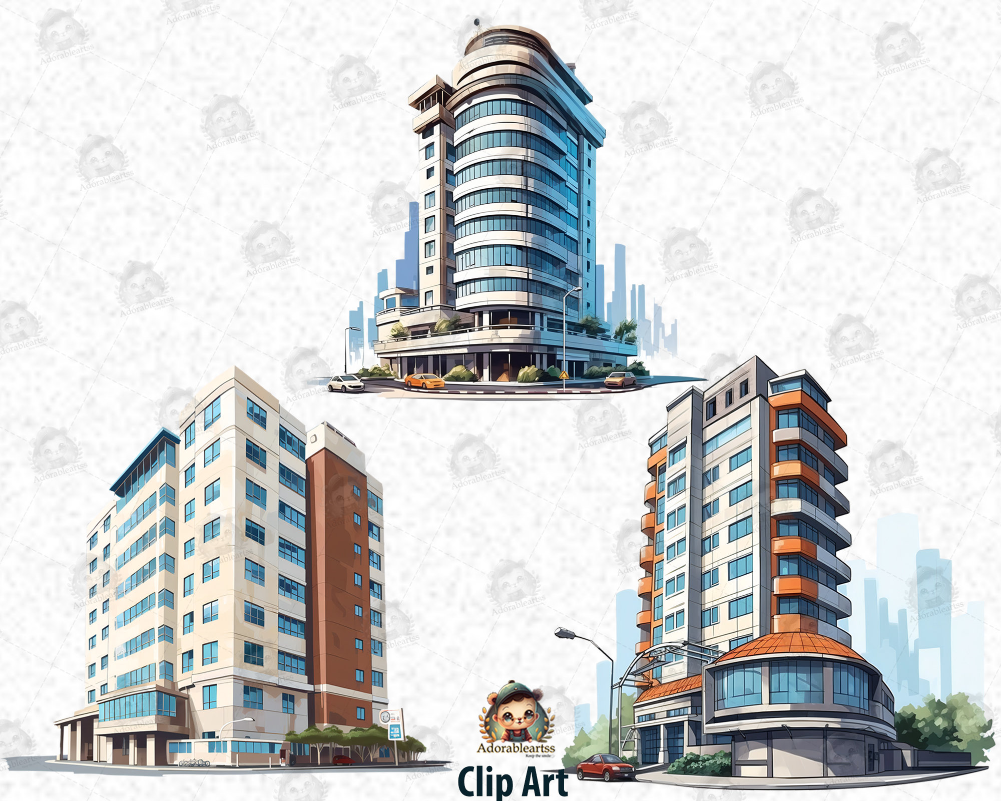 Cute Civil Engineer Chibi Clipart PNG for Crafting and Design Project ...