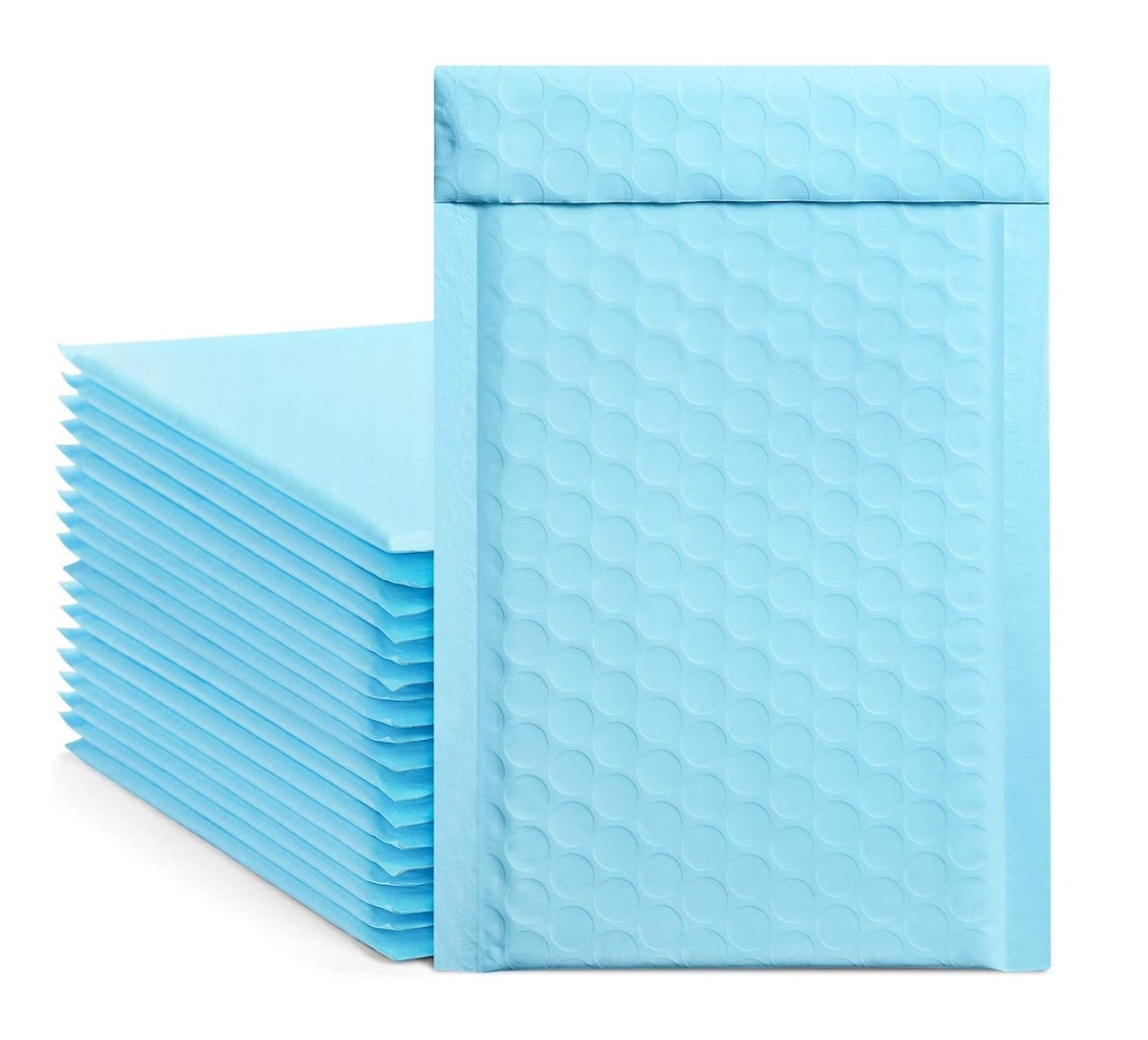 Padded Shipping Envelopes 200 #5 Blue Poly S - 10.5" X 16" (ProLine ...