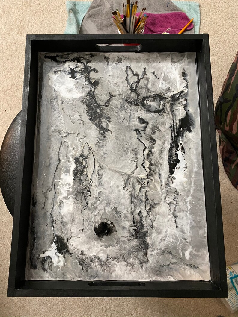 Custom Epoxy Resin Tray - Etsy