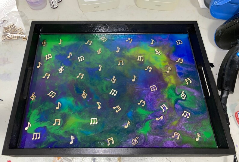 Custom Epoxy Resin Tray - Etsy