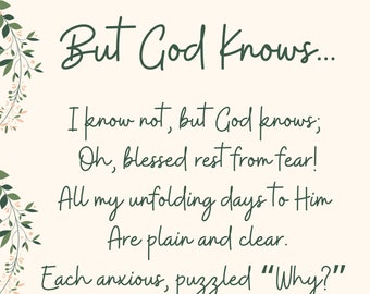 Printable Poem ANNIE JOHNSON FLINT but God Cream | Etsy