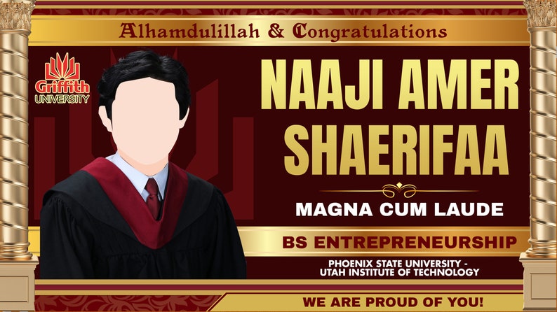 Editable Graduation Tarpaulin Templates, Premium Psd Files, Graduation ...