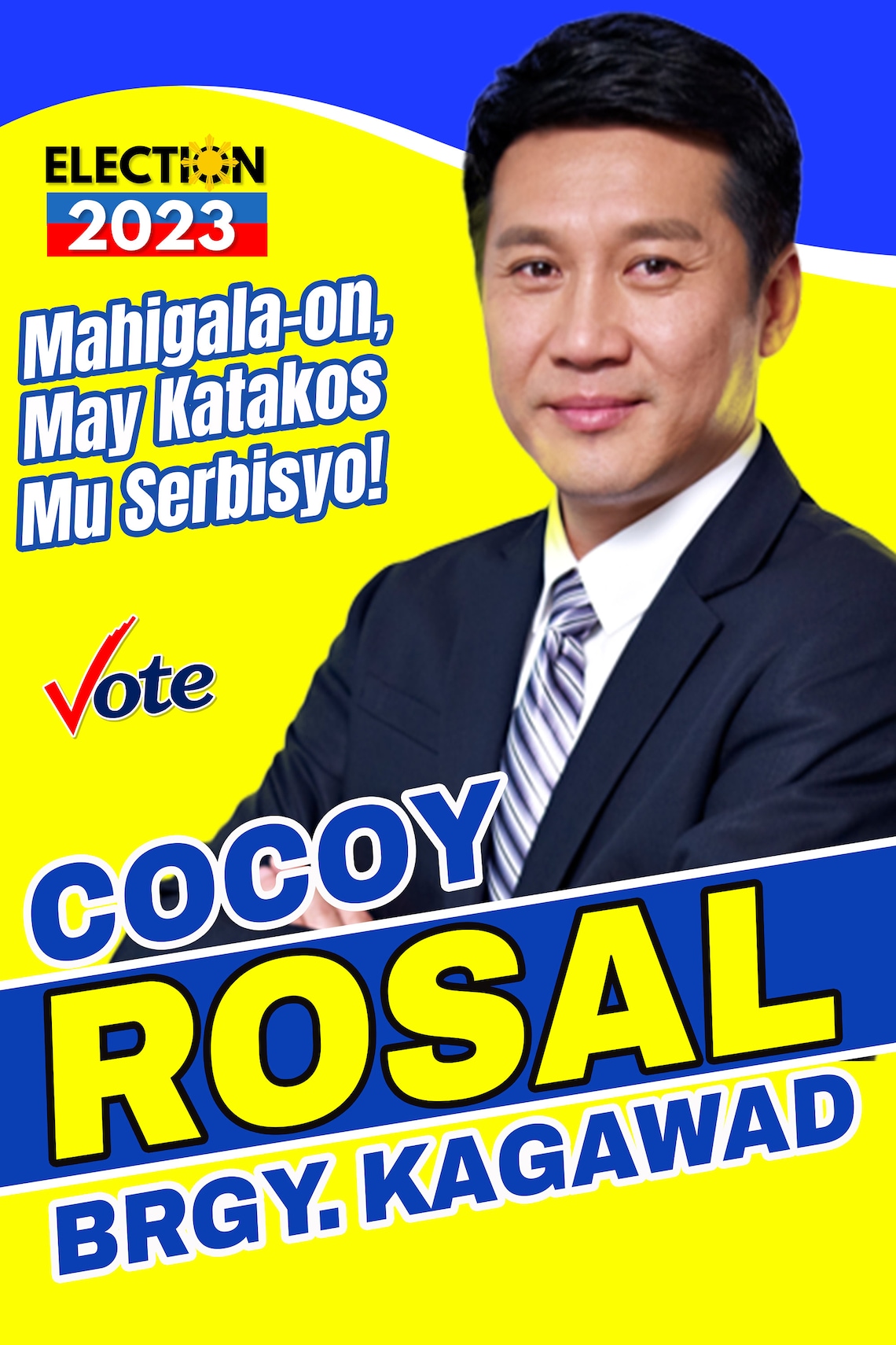 Election Photoshop Templates, Political Psd Files, Barangay Banner PSD ...