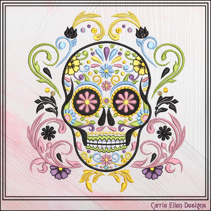 Sugar Embroidery File - Etsy