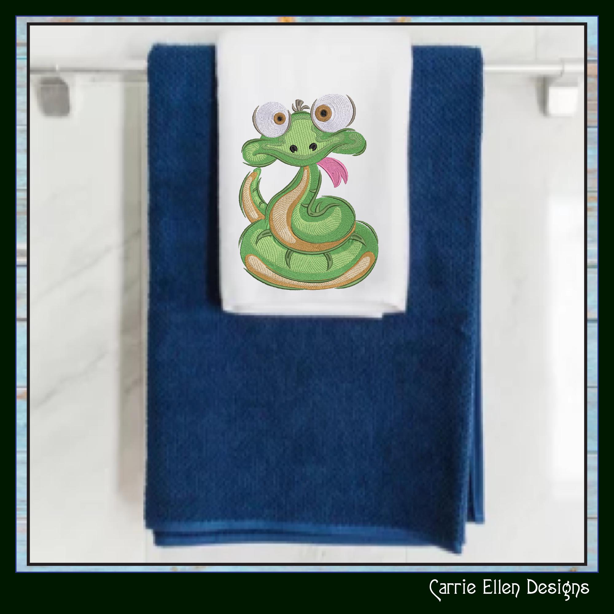 Snake Machine Embroidery Design, Cute Crazy Snake Embroidery Pattern ...
