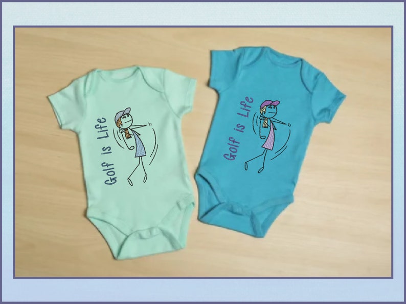 Lady Golfer Machine Embroidery Design, Golf is Life Female Golfer Stick ...