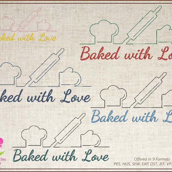 Machine Embroidery Designs Kitchen - Etsy