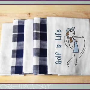 Lady Golfer Machine Embroidery Design, Golf is Life Female Golfer Stick ...