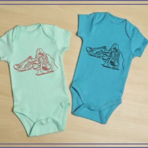 Sneakers Machine Embroidery Design, Running Shoes Embroidery Pattern ...