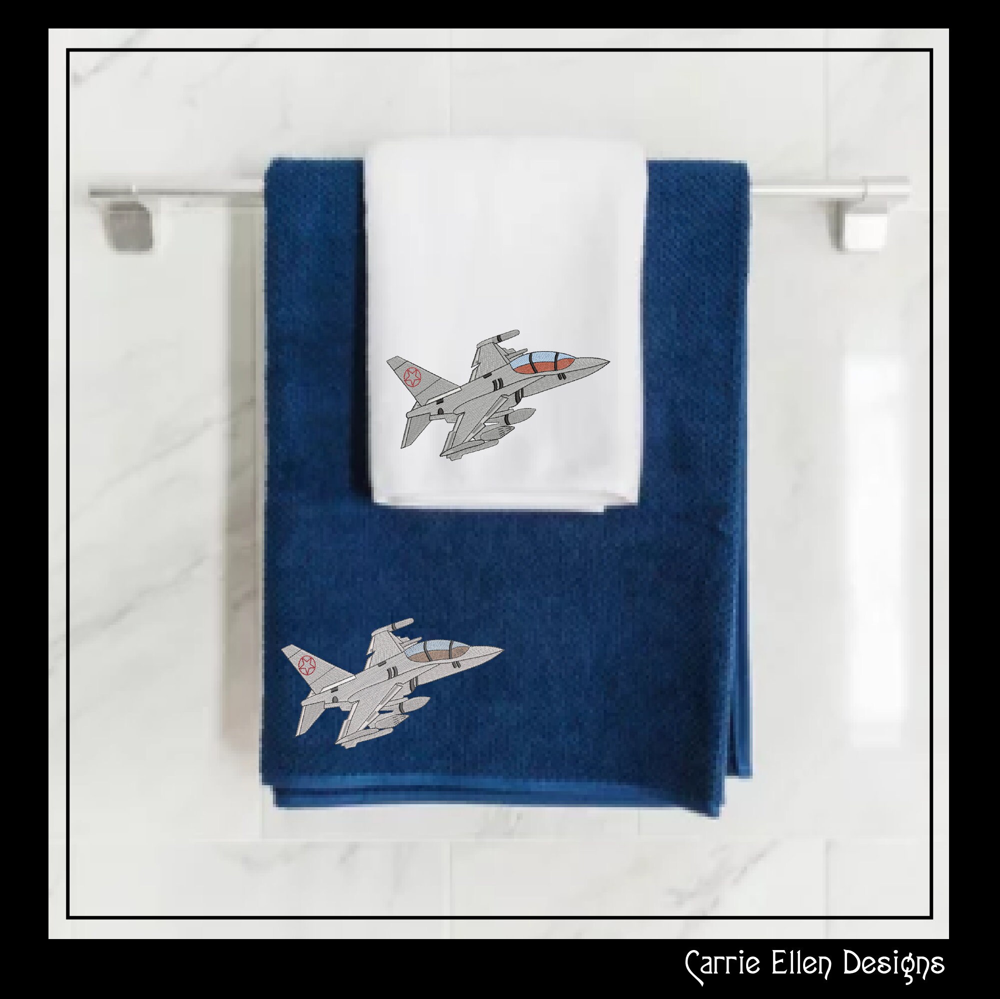 Fighter Jet Machine Embroidery Design, Airforce Jet Plane Design, USAF ...