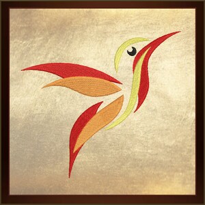 Hummingbird Machine Embroidery Design Bundle, Bird Embroidery Design ...