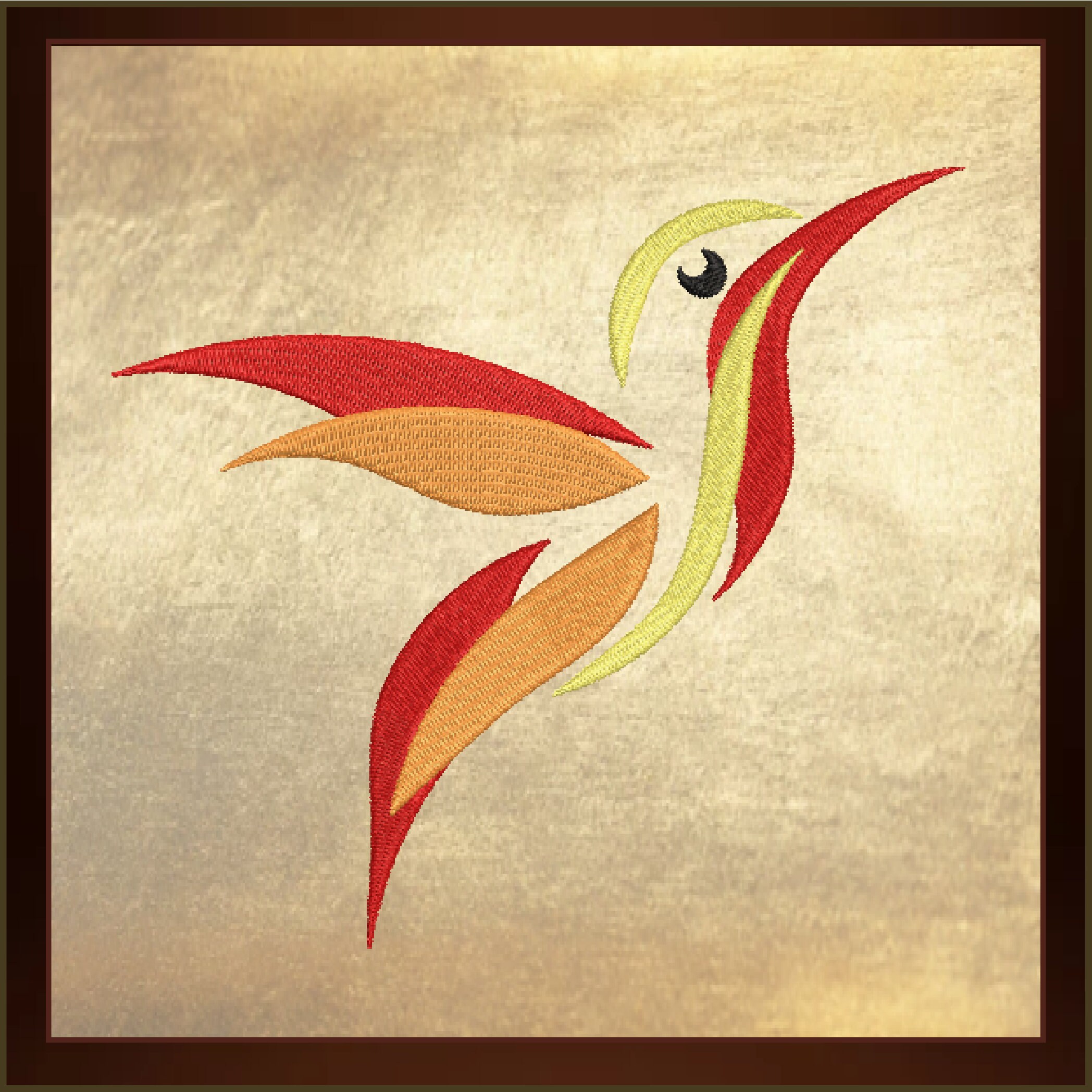 Hummingbird Machine Embroidery Design Bundle Bird Embroidery | Etsy