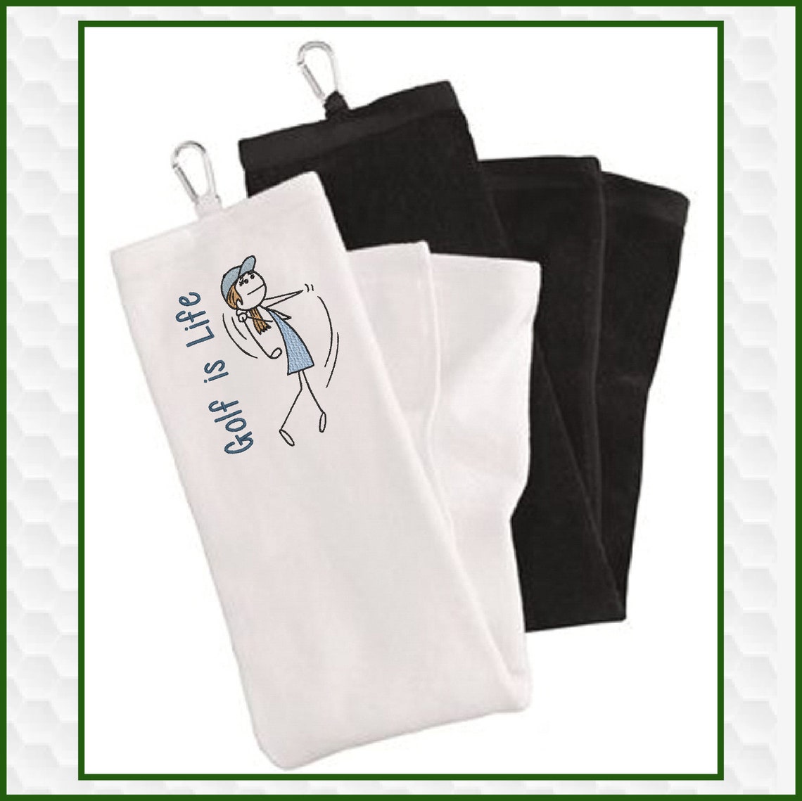 Lady Golfer Machine Embroidery Design Golf is Life Female - Etsy