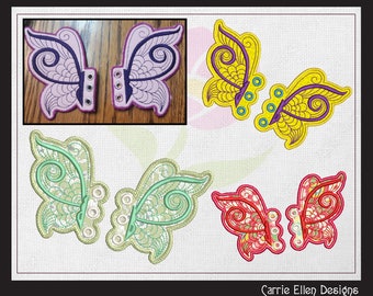 Bat Wing Embroidery Design - Etsy