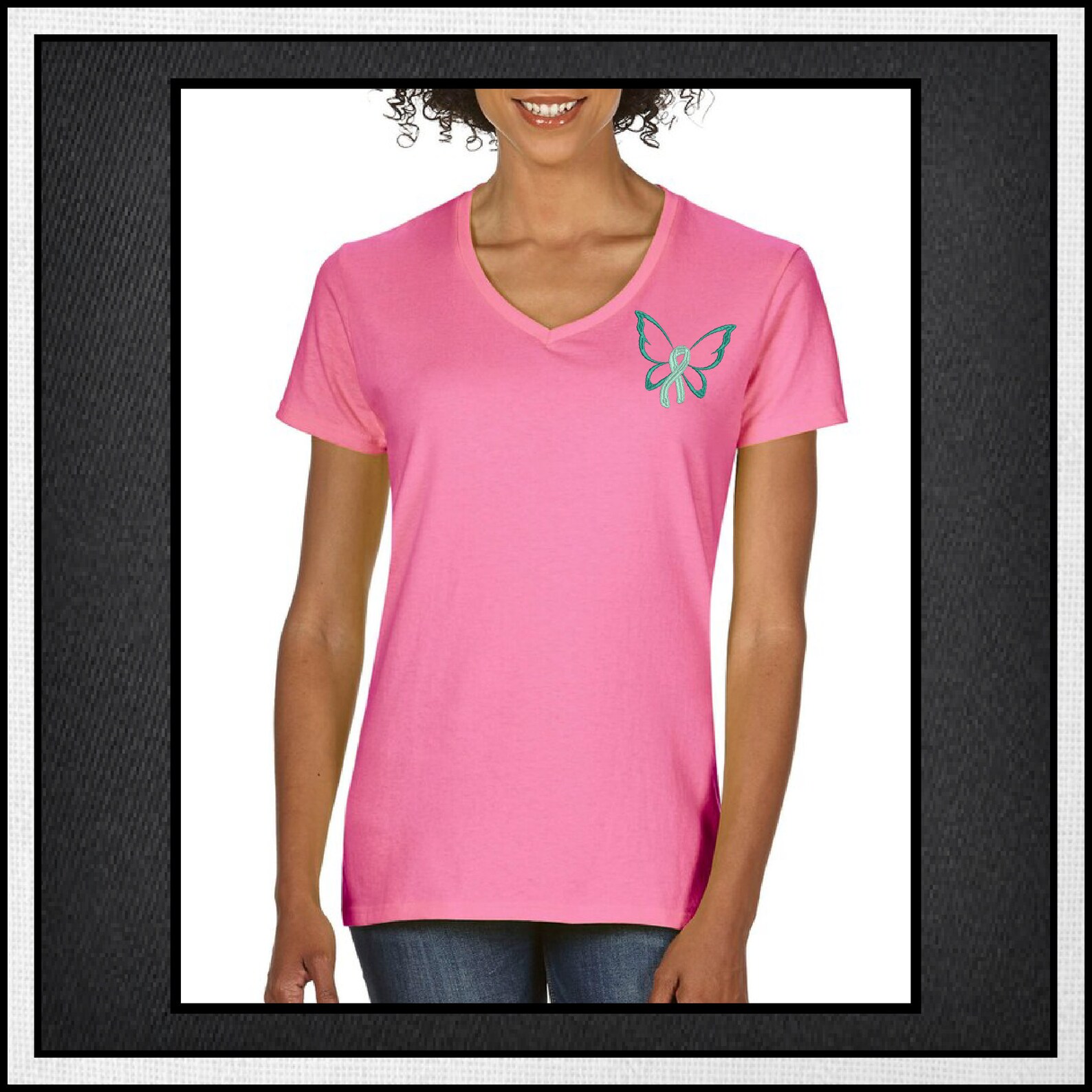 Cancer Awareness Machine Embroidery Design Breast Cancer - Etsy