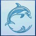 Dolphin Machine Embroidery Design, Bottlenose Dolphin Embroidery ...